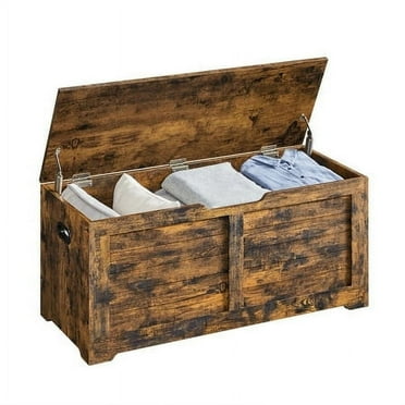 COZAYH Vintage Trunk Large Storage, Chest Cabinet with Latch Closure ...