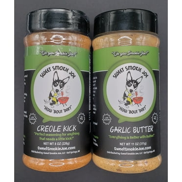 Sweet Smokie Joe's Creole Kick Seasoning, All Natural, Gluten Free, No ...