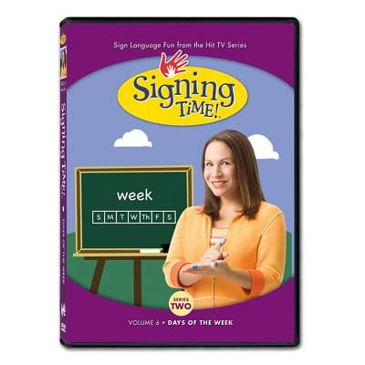 Signing Time Series 2 Vol 6: Days of the Week DVD - Walmart.com