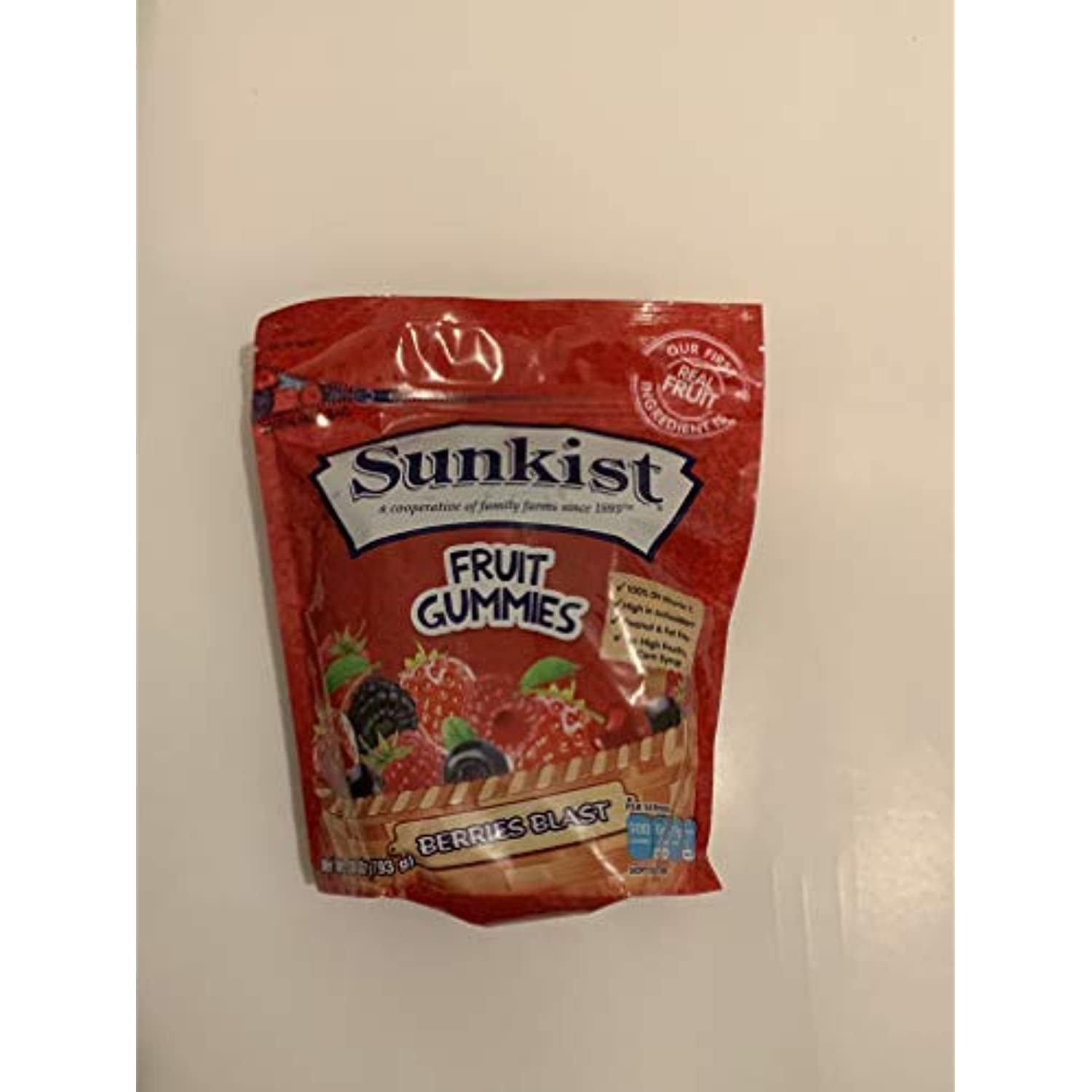 Sunkist Fruit Gummies Berries Blast - Walmart.com