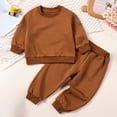 CAUYDY Toddler Baby Boy Clothes Solid Color Block Long Sleeve ...