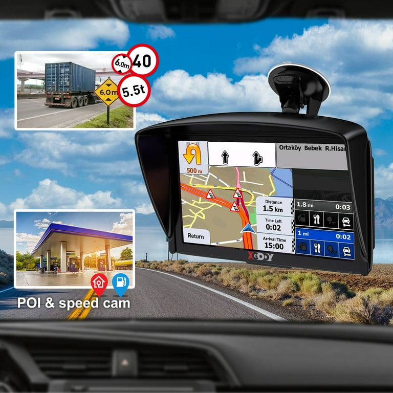 Garmin Truck Gps 7" GPS Navigation For Car - 2025 Maps With Lifetime ...