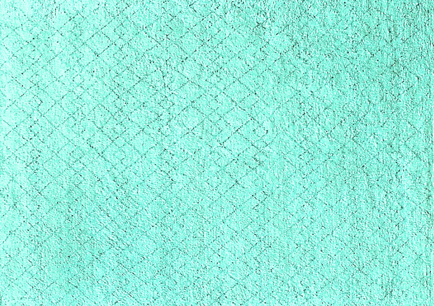 Ahgly Company Indoor Rectangle Solid Turquoise Blue Modern Area Rugs, 3 ...