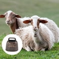 Anti-Lost Bells for Animals, 4pcs Mini Red Bronze Grazing Cow Bells ...