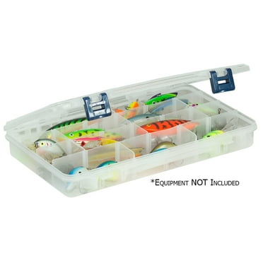 Plano ProLatch Stowaway Large Clear Organizer Tackle Box, Large, Clear ...
