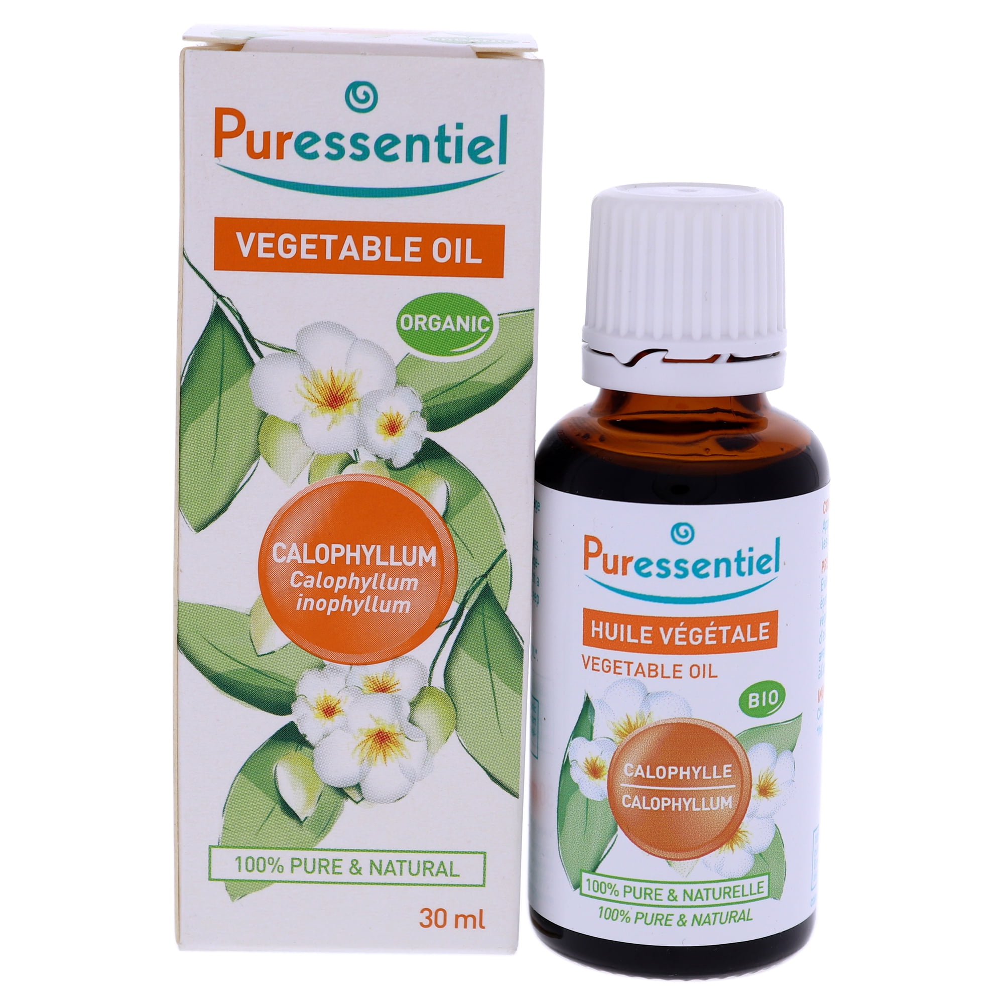 Organic Vegetable Oil - Calophyllum by Puressentiel for Unisex - 1.01oz ...