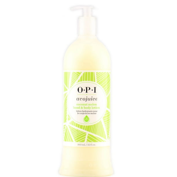 OPI Avojuice Hand & Body Lotion Coconut Melon 960ml/32oz - Walmart.com