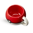 Pokemon Gamer's Anime Tea Cup - Molded Poke Ball Coffee Mug - Walmart.com