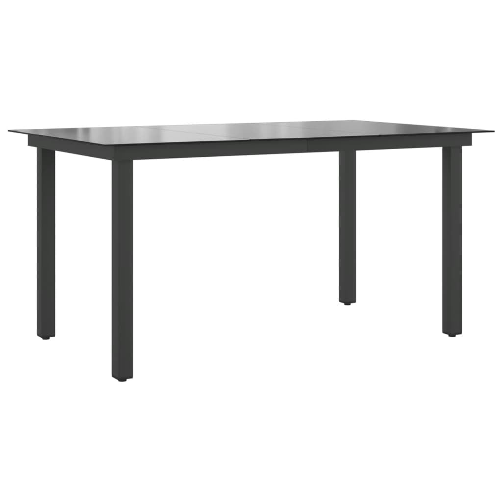Click here for Vidaxl Garden Table Black 150x90x74 Cm Aluminium A... prices
