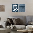 Stupell Industries Hockey Equipment & Phrases 2 Piece Canvas Wall Art ...