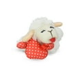Multipet Lamb Chop Cat Toy with Dangling Heart, Plush with Catnip and ...