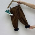Adeawade Boy Summer Pants Corduroy Pants Solid Color Winter Warm ...