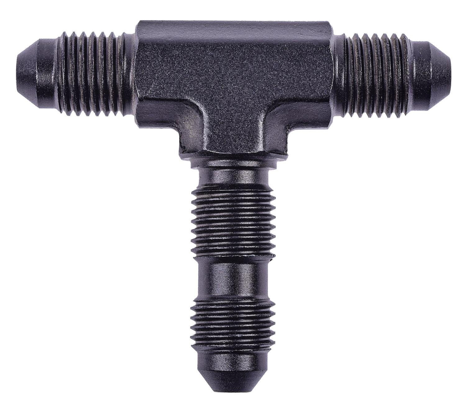 JEGS 101353 AN to AN Bulkhead Tee Adapter Fitting -3 AN Male to -3 AN ...