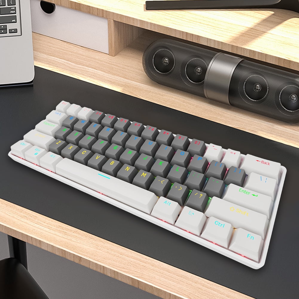 Teclado inalámbrico 18 Teclado mecánico con efecto de iluminación para ...