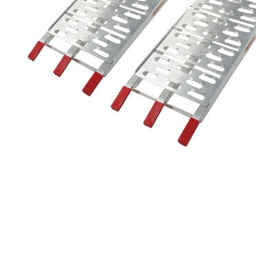 Titan Ramps 7.5' Folding Aluminum ATV Loading Ramps, Arched Design ...