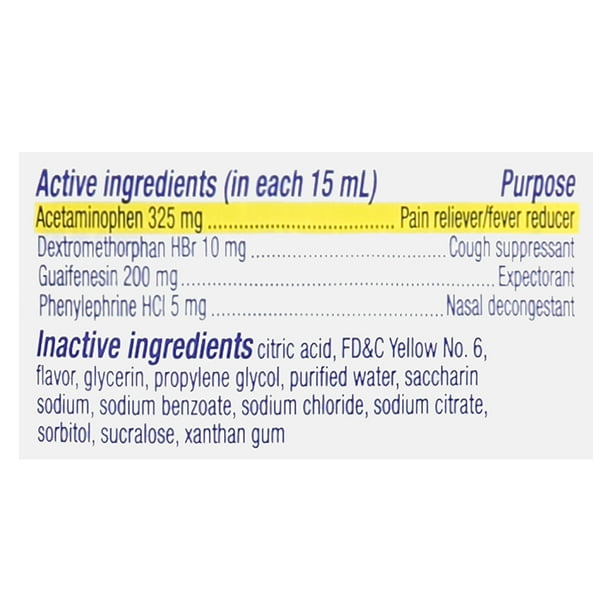 Vicks DayQuil Severe Max Strength Non-Drowsy Alcohol Free Cold & Flu ...