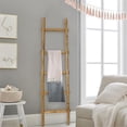 Screen Gems 5 Step Decorative Wooden Ladder Brown - Walmart.com