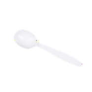 Dixie SH217 Heavyweight Polystyrene Soup Spoons - White (1000/Carton ...