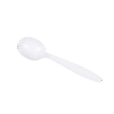 Dixie SH217 Heavyweight Polystyrene Soup Spoons - White (1000/Carton ...
