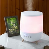 Equate Cool Mist Ultrasonic Color Changing Humidifier & Diffuser ...