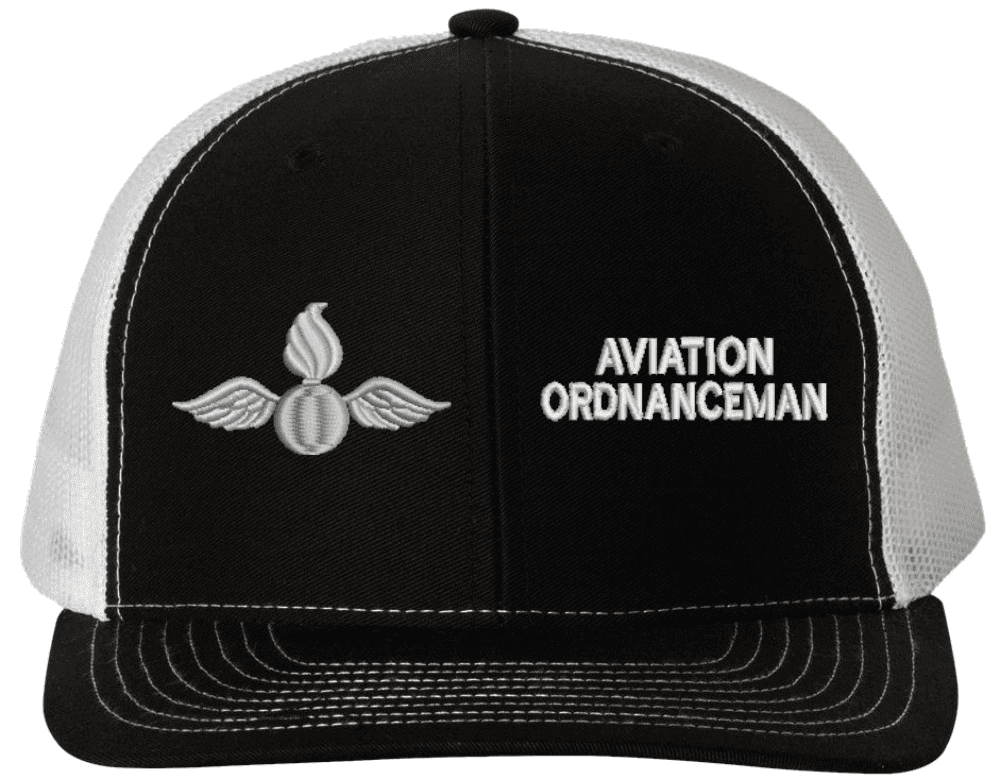Navy Aviation Ordnanceman (AO) Rating USA Mesh-Back Cap - Walmart.com
