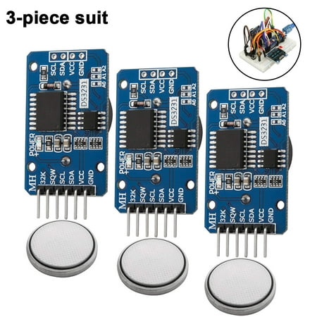 3 piece set DS3231 AT24C32 IIC RTC Clock Module Real Time Clock Module ...