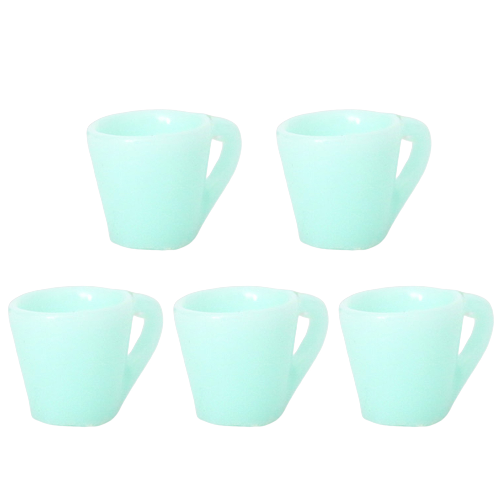 Skindy Realistic Miniature Mug Model Set - Resin Dollhouse Tableware ...