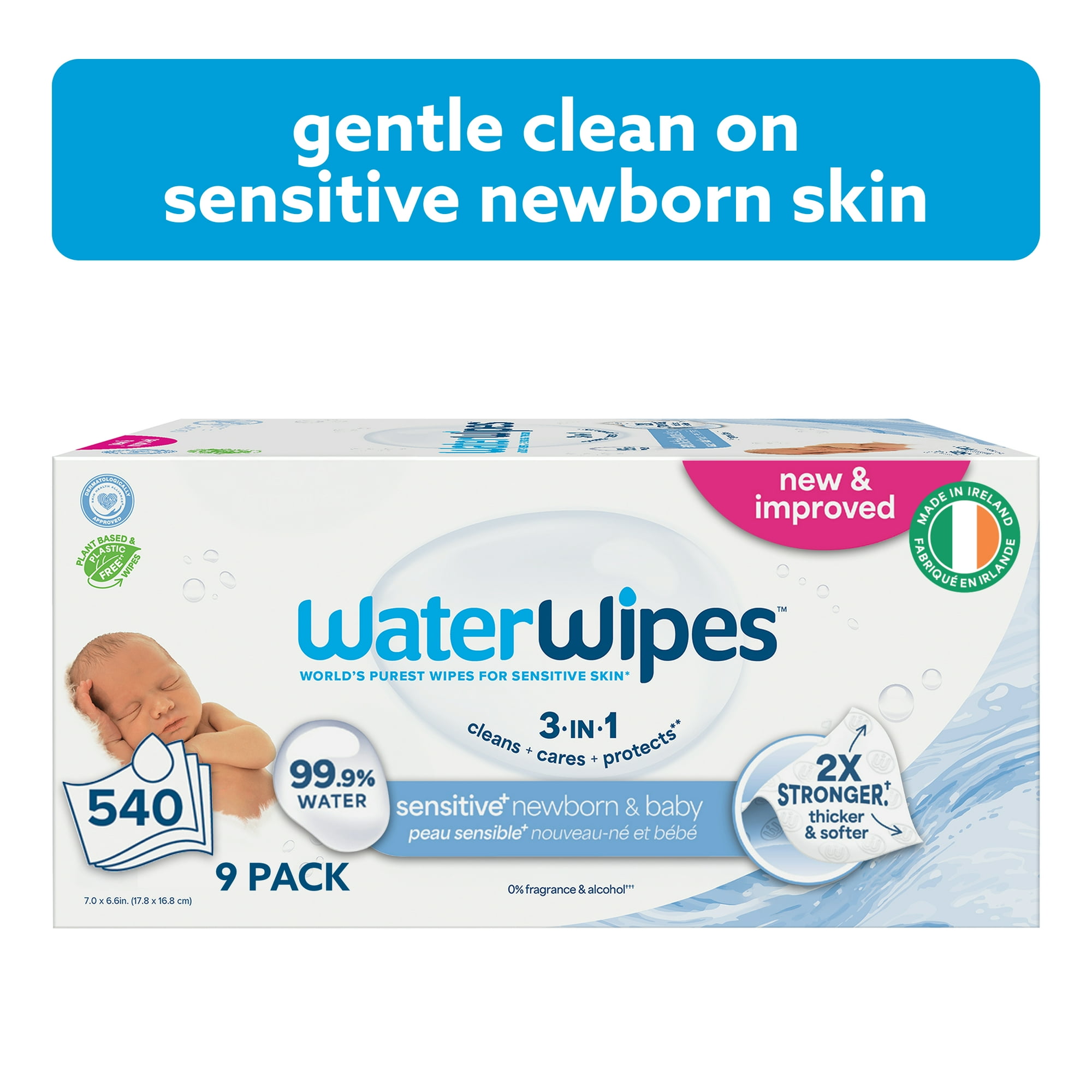 Click here for Waterwipes Sensitive+ Newborn & Baby Wipes  3-In-1... prices