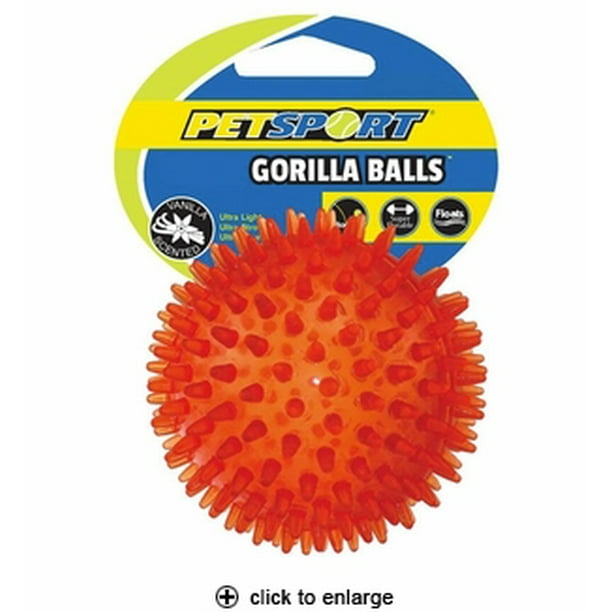 Petsport Gorilla Ball Dog Toy, Large, Multicolor - Walmart.com ...