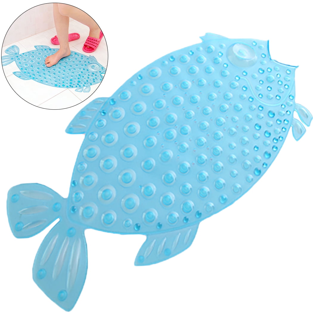 Click here for Coofit Shower Mat Cute Fish Shape Non-Slip Suction... prices