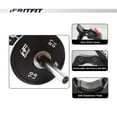 RitFit 2'' Olympic Barbell Clips Set, ABS Locking, Quick Release, Carry ...