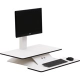 Lorell, LLR99549, Sit-to-Stand Electric Desk Riser, 1 Each, White ...