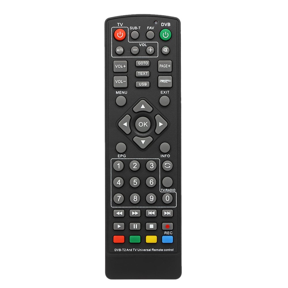 Universal DVB-T2 Set-Top Box Remote Control Wireless Smart Television ...