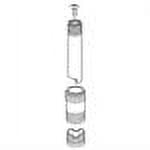 Moen 13463 Replacement Stem Extension Only - Chrome - Walmart.com