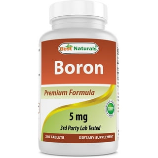 Triple Boron Complex 6 mg | 300 Tablets | By Horbaach - Walmart.com