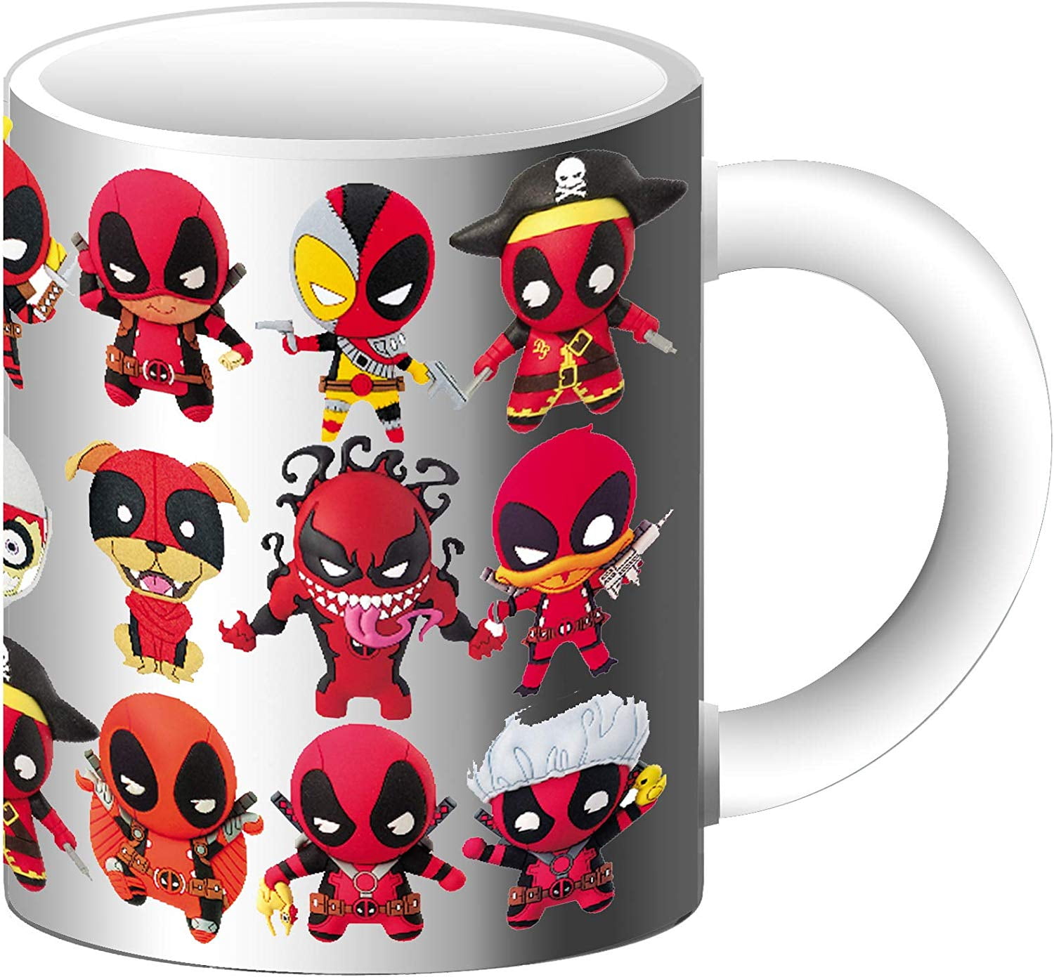 Mug - Marvel - Deadpool (3D Foam Style) Ceramic Cup - Walmart.com ...