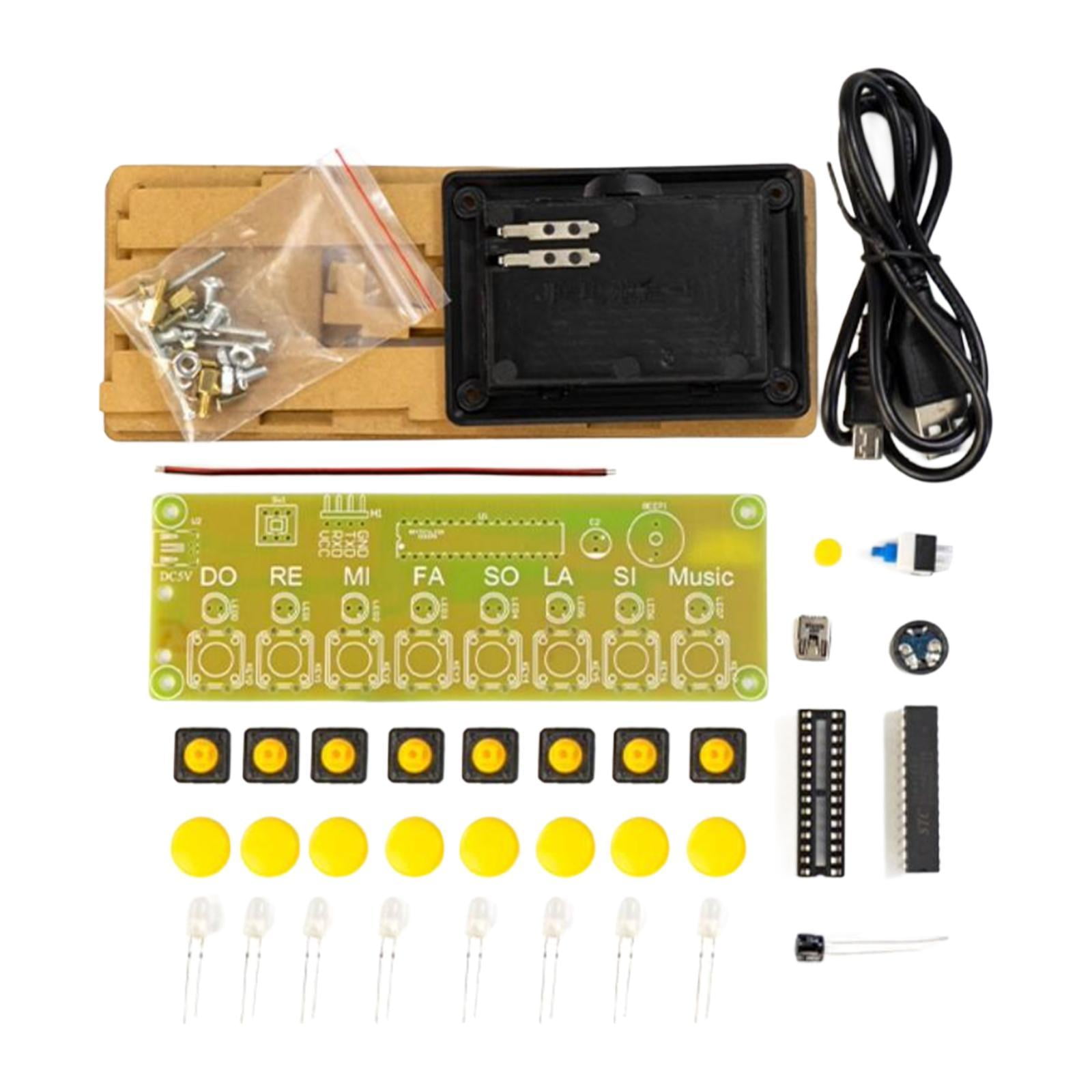 Kit de piano electrónico con módulo musical, bricolaje, con indicadores ...