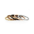 Women's Stainless Steel Multi-Color Stacking Rings, Set of 5 - Walmart.com