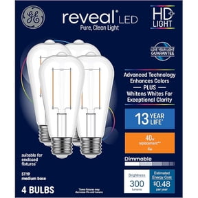 GE LED 10.5-Watt (60W Equivalent) Soft White Color, Outdoor Post Light ...