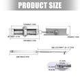 Hydraulic Door Device Two Stage speed Control Fits Wooden Steel Entry ...