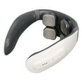 Electric Heated Pulse Neck Massager 4 Heads Intelligent Remote Control Relieves Fatigue