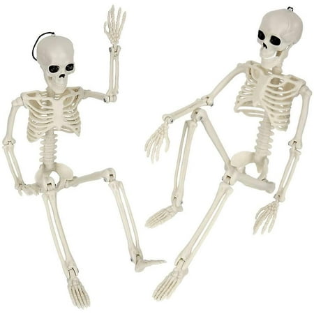 Skeletons Full Body Posable Halloween Props Decoration Bones Graveyard ...