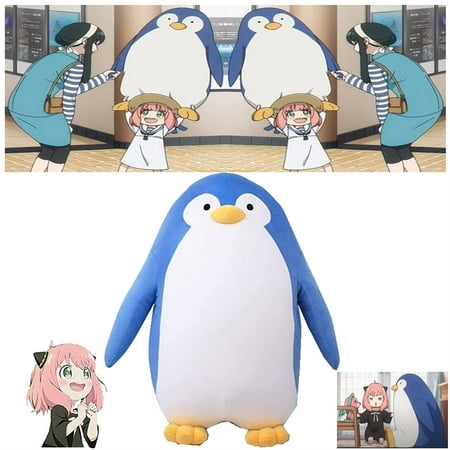Spy x Family Plush - 16" , Spy x Family Penguin, Anya Forger Penguin ...