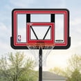 Lifetime NBA Branded 7.5ft - 10ft Adjustable Height 44" Polycarbonate ...