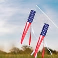 Kabuer Patriotic Windsock, 40 Inch US Flag Stars & Stripes Outdoor 4th ...
