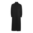 Men's Cassock Robe Priest Pastor Robes Vestments Minister Outfit Clergy ...