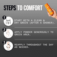 Carpe Sweat Absorbing Groin Powder for Men, Talc Free, Anti Chafe Body ...