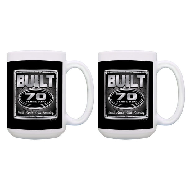 ThisWear 70th Birthday Cups Built 70 Years Ago Still Running 70th B-day ...