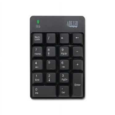 Adesso AKB-601UB USB Spill Resistant 18-Key Numeric Keypad - Walmart.com