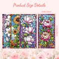 1set 4 Sheets 4 Styles PVC Waterproof Decorative Stickers Self Adhesive ...